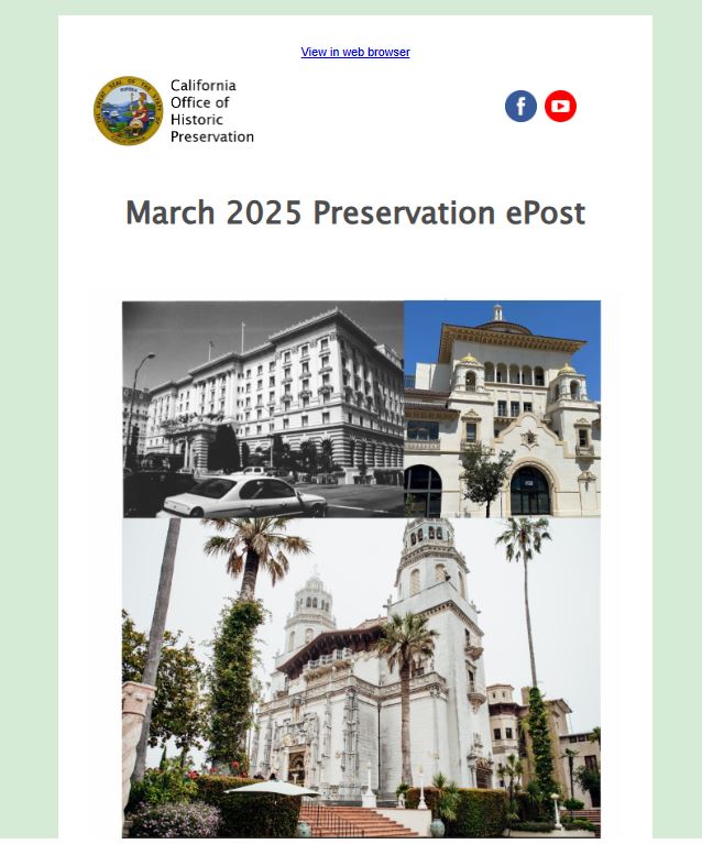 About the Office of Historic Preservation