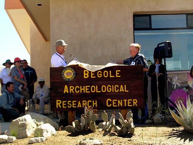 Begole Archaeological Research Center at Anza-Borrego State Park
