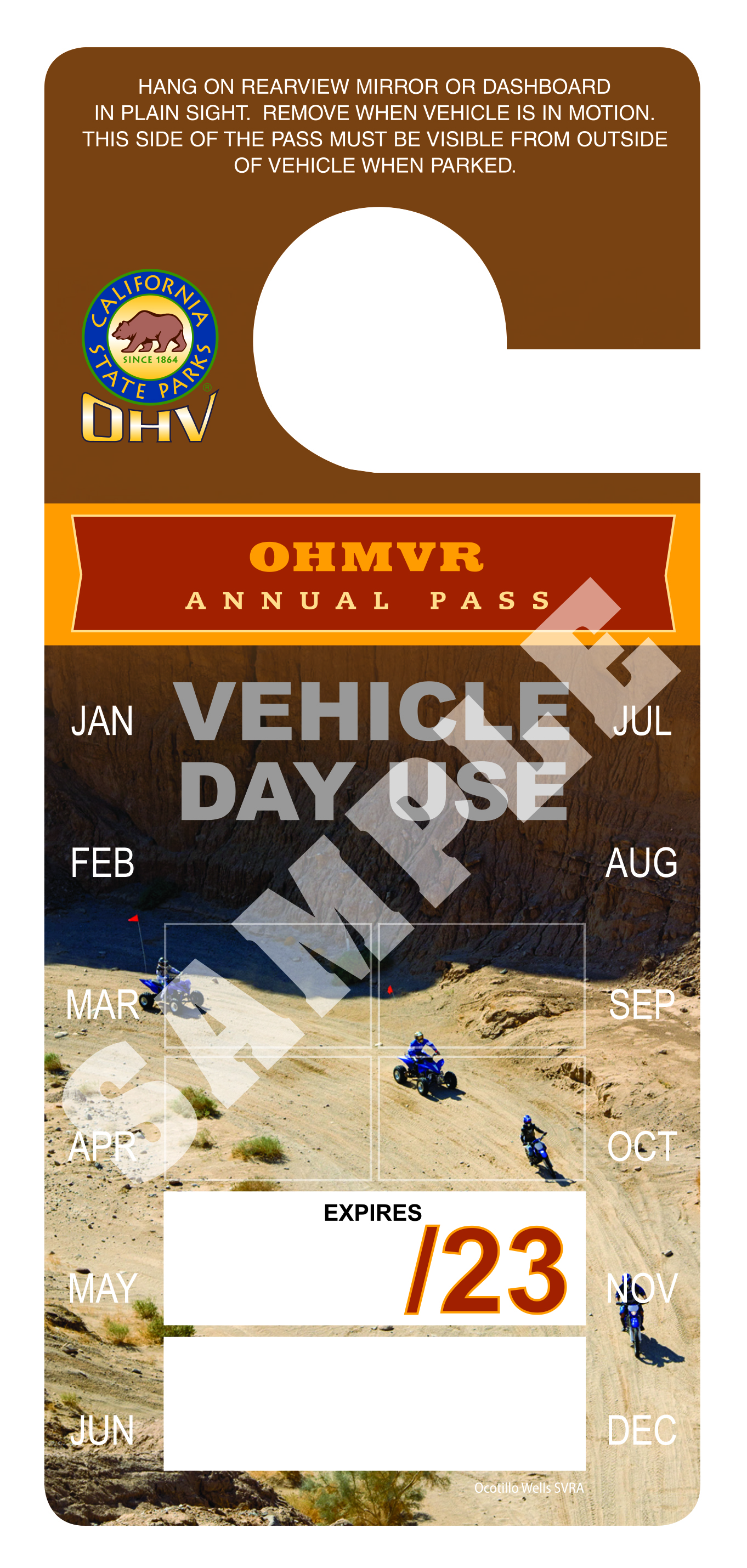 Park Passes and Sales