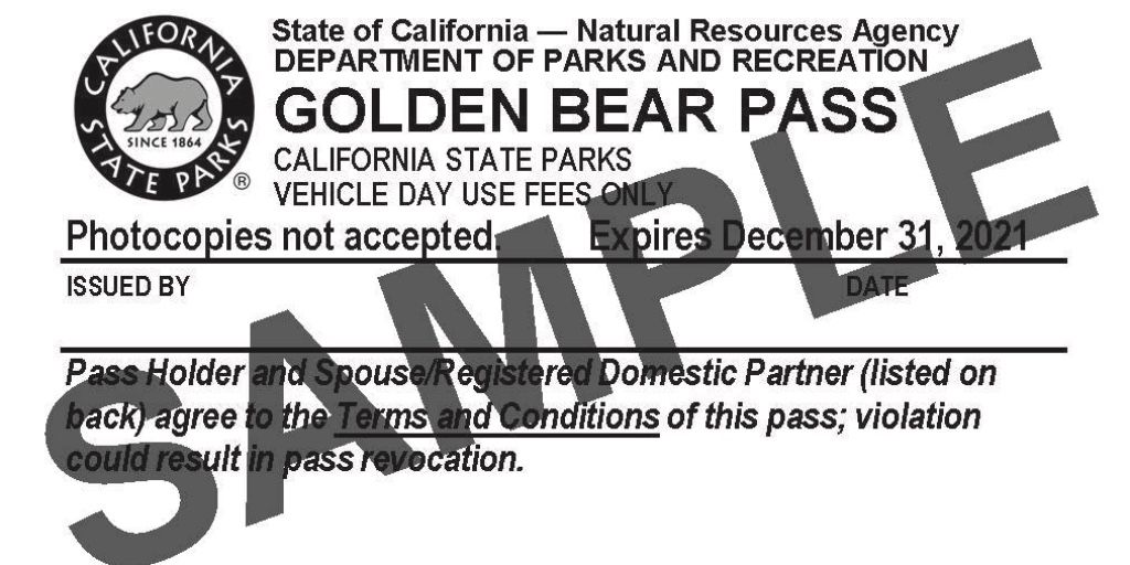 Park Passes and Sales