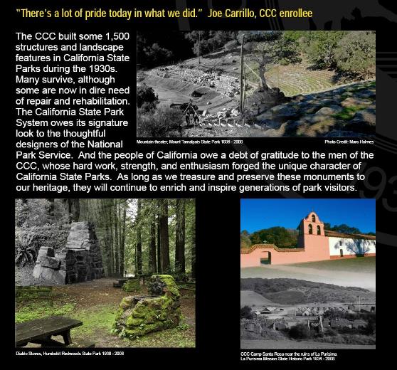 CCC 75th Anniversary Exhibit Panels