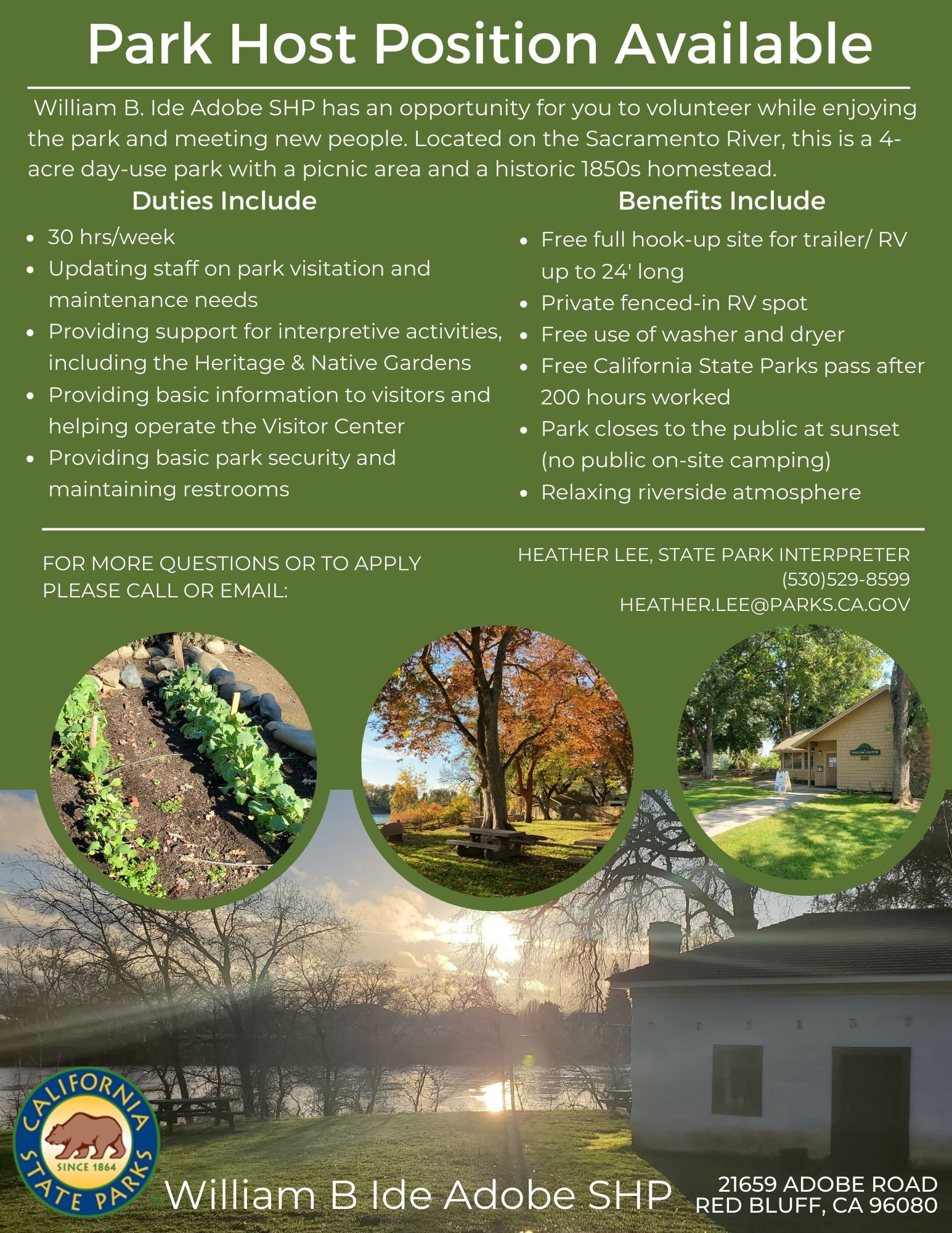 William B. Ide Adobe State Historic Park