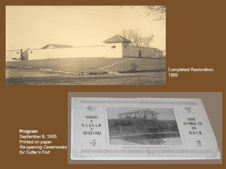 Stronghold of Pioneer Memories Sutter`s Fort Museum Collection