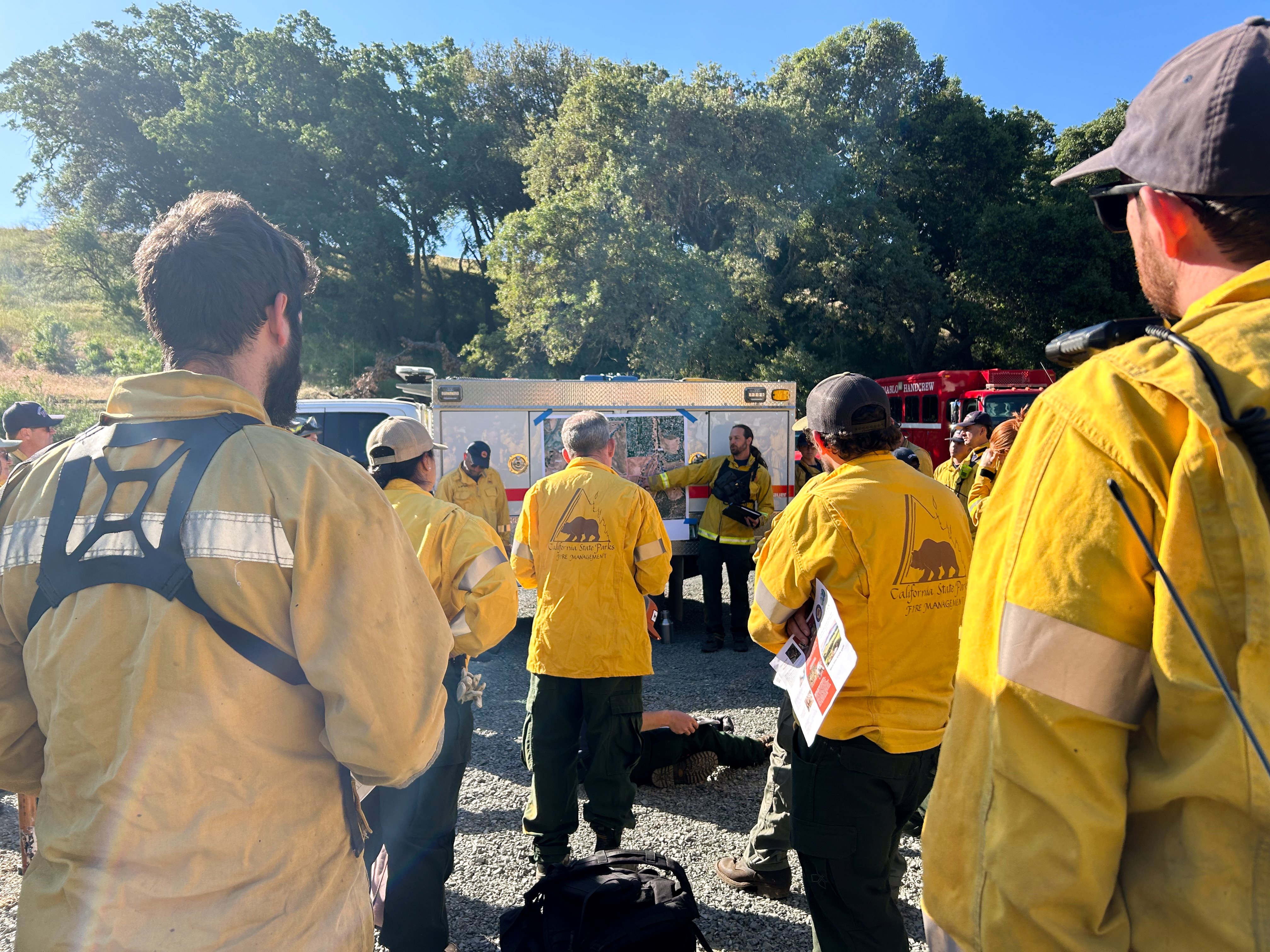 Prescribed Fire at Mount Diablo